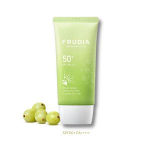 FRUDIA Green Grape Sebum Control Cooling Sun Gel SPF50+ PA+++++ – SheLC